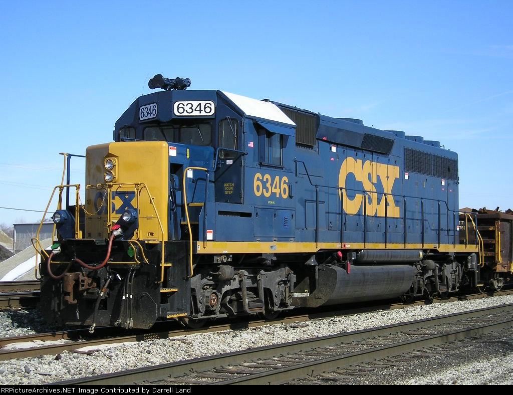 CSXT 6346 On CSX Y 101 At New River Yard